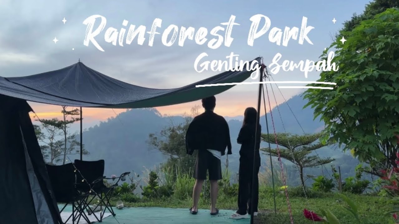 Rainforest Park Genting Sempah Campsite - YouTube
