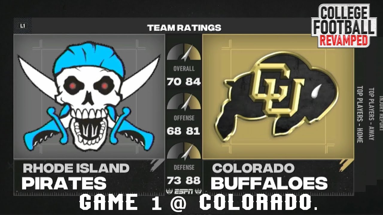 Rhode Island Pirates NCAA Football 14 College Football Revamped Dynasty ...