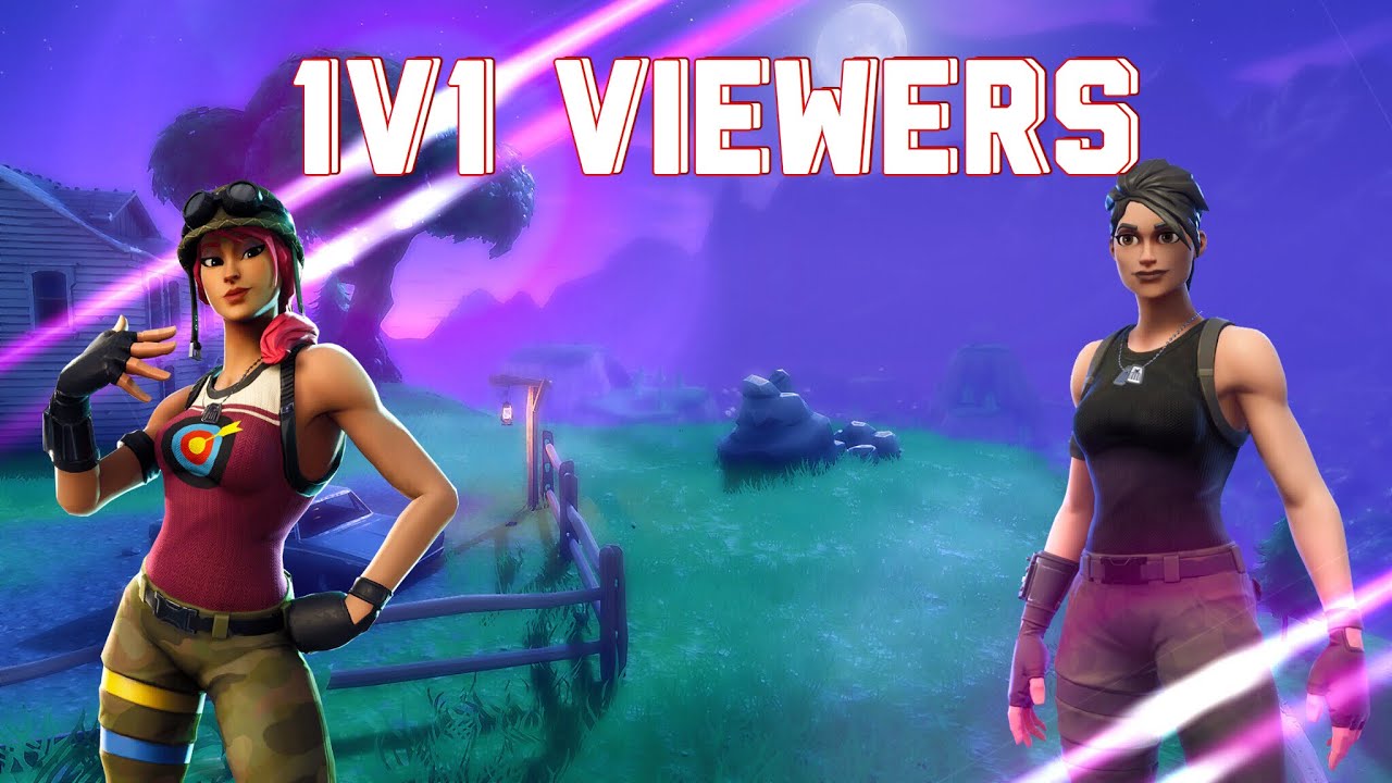 Fortnite 1v1 live stream - YouTube