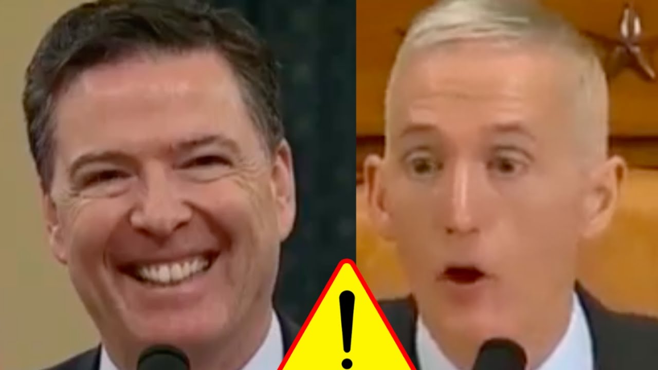 Trey Gowdy Makes James Comey Laugh! - YouTube