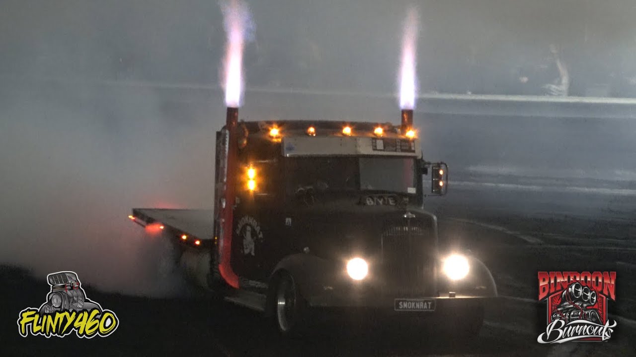 SMOKNRAT LIGHTS THE CANDLES AT BINDOON BURNOUTS - YouTube