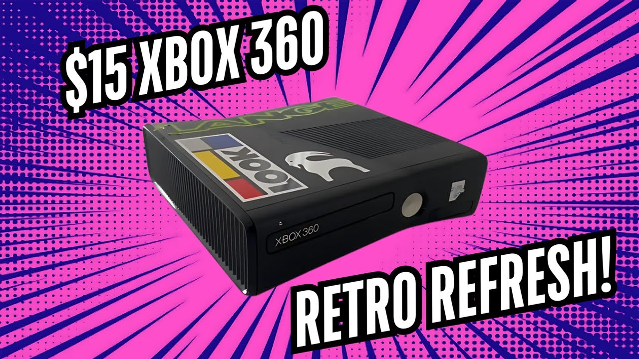 Thrift Store Xbox 360 Refresh - YouTube
