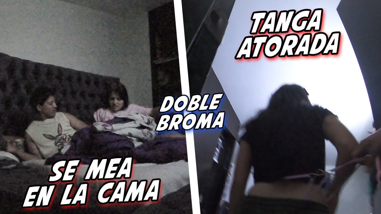 MI ESPOSA SE MEA EN LA CAMA Y TANGA ATORADA! *BROMA* NENUKO Ft ...