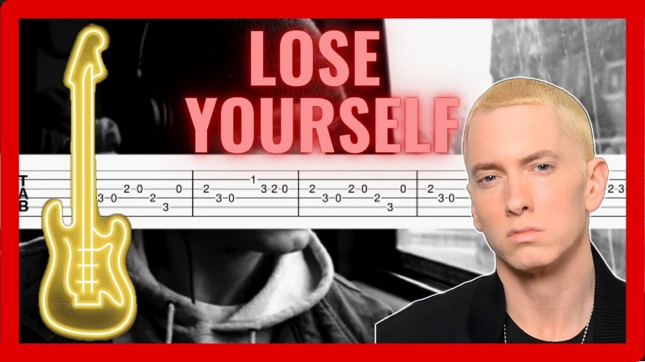 Eminem - Lose Yourself | Easy Guitar Tabs Tutorial + Free PDF Download 🎸 - YouTube