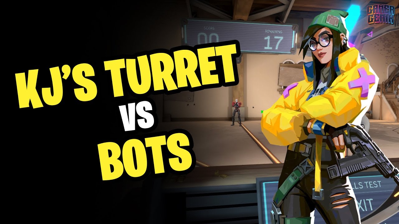 Can Killjoy's Turret Defeat All Bots In Shooting Range??🤔🤔 #valorant ...