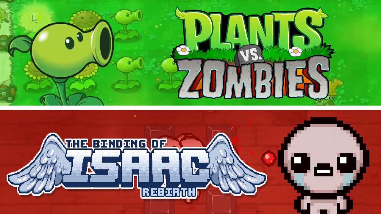 Crossover Entre The Binding Of Isaac Y Plantas Vs Zombies I Rule Cap