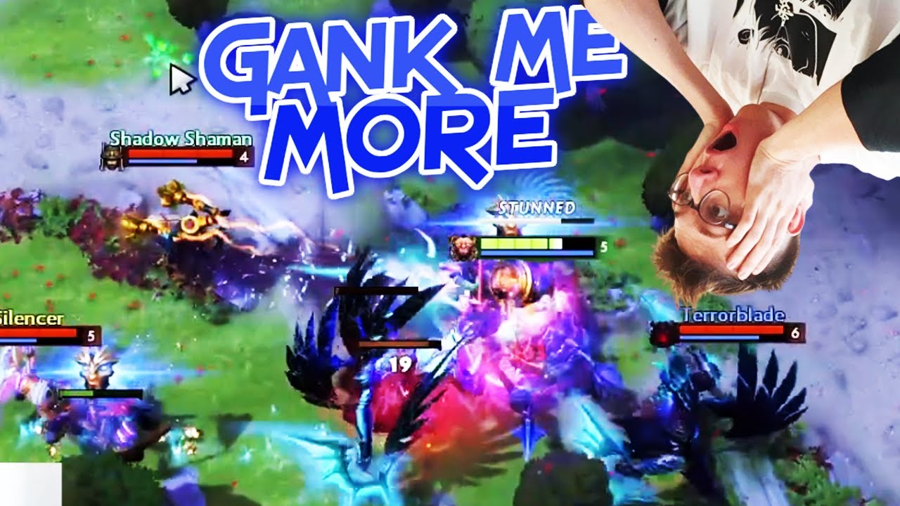 When everyone keeps GANKING you in your lane vs 17K MMR | Saberlight - YouTube