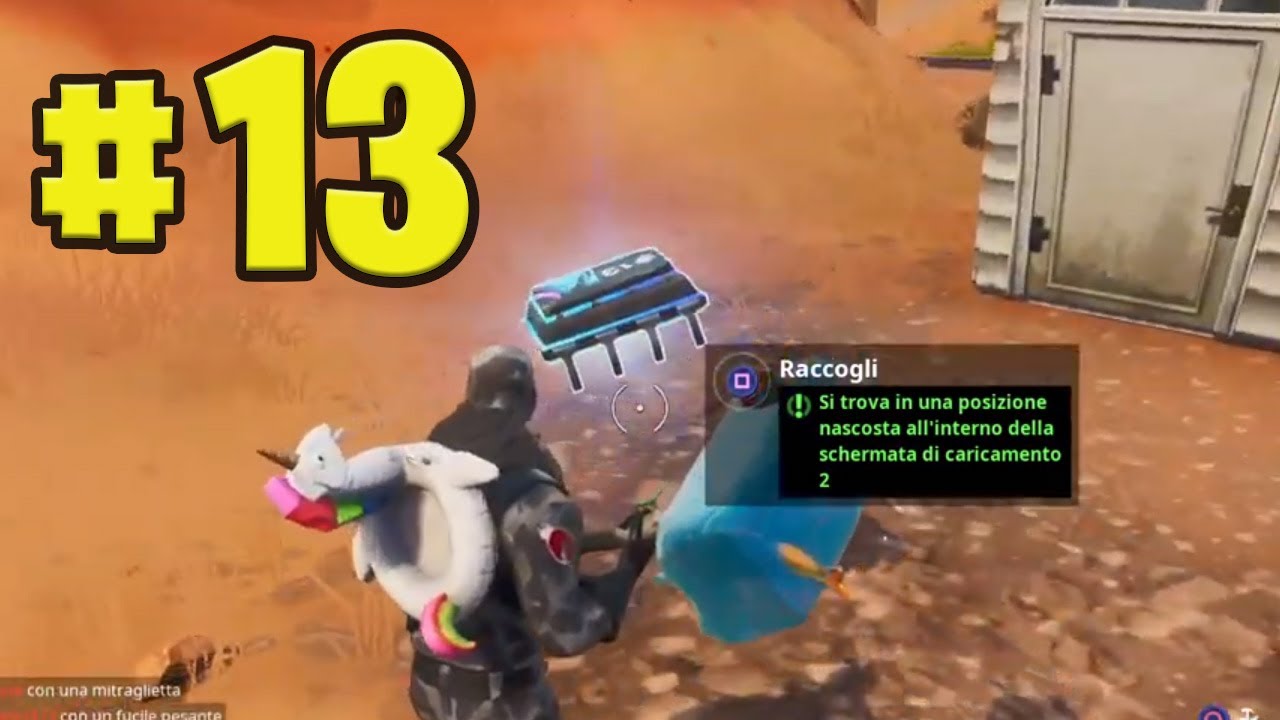 Fortnite fortbyte #13 posizione nascosta schermata di caricamento 2 ...