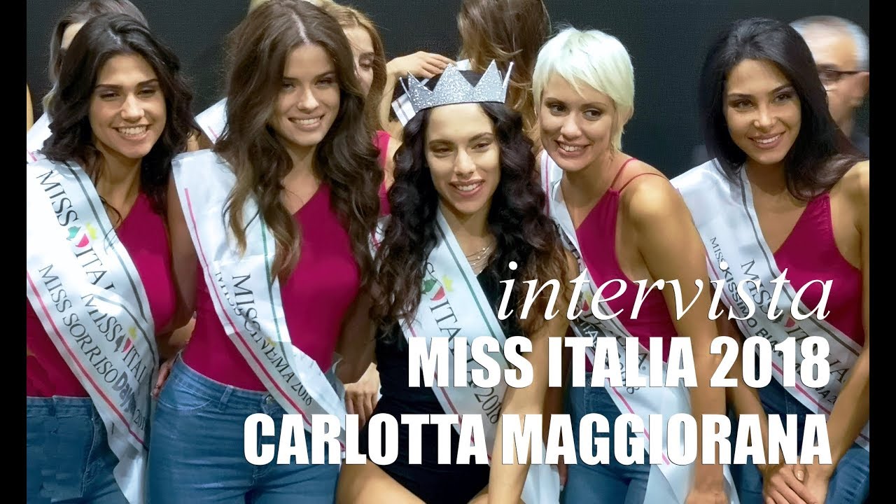Miss Italia 2018 Carlotta Maggiorana, dopo l'incoronazione racconta la ...