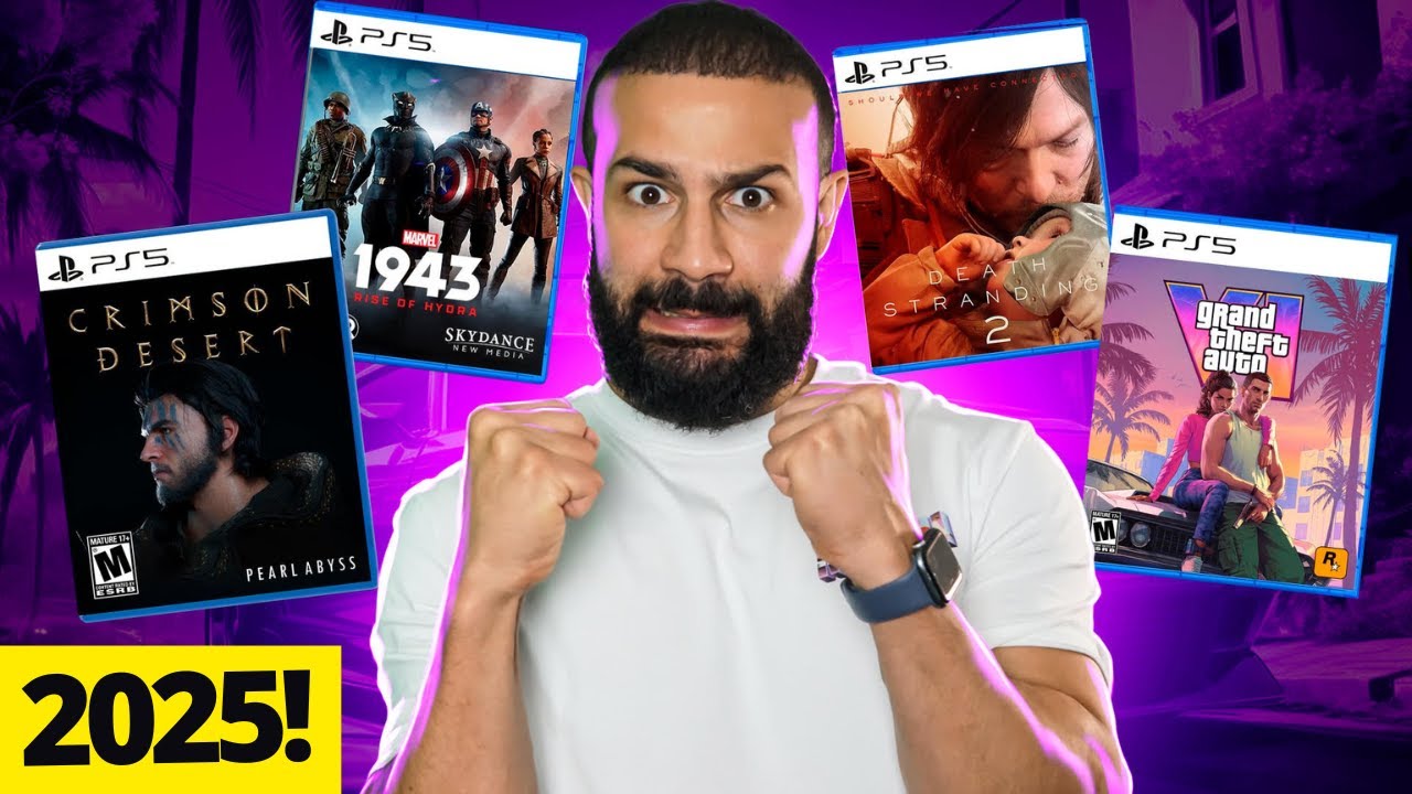 20 SINGLE PLAYER PS5 Games Coming in 2025! - YouTube