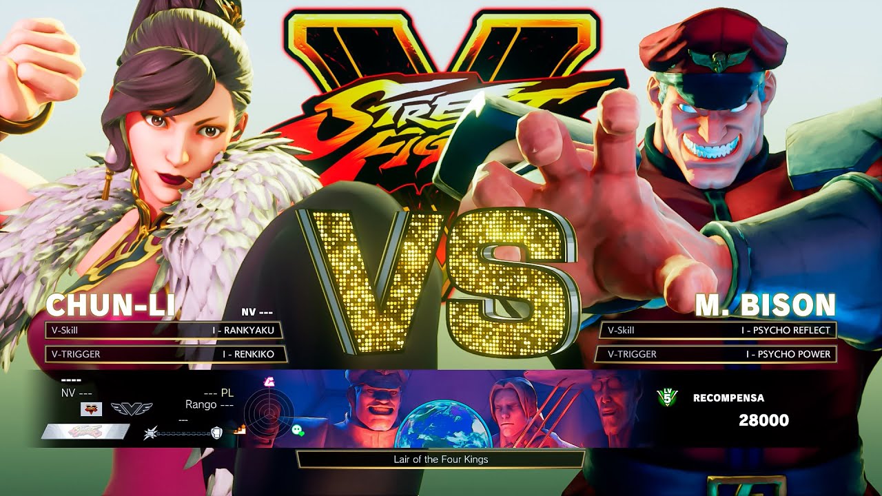 Street Fighter V - Chun-Li Modo Arcade (Normal) - YouTube