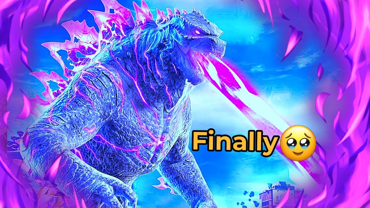 Finally I Become Godzilla in Fortnite 😭😍Godzilla Portal Spawn Next to ...