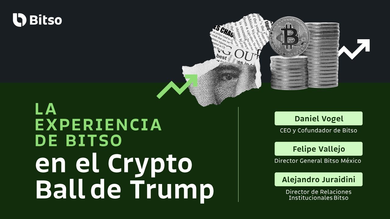 La experiencia de Bitso en el Crypto Ball de Trump - YouTube