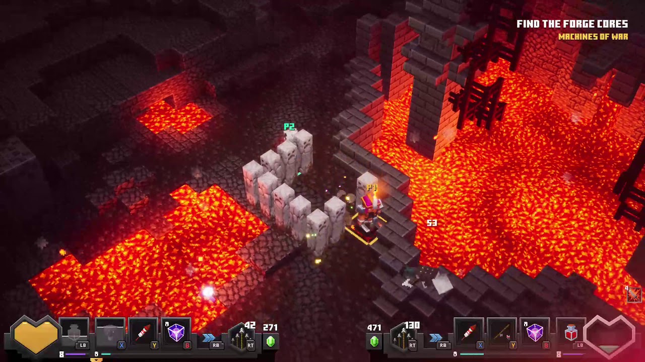 Minecraft Dungeons! A Loss and a VICTORY! Witches VANQUISHED! - YouTube