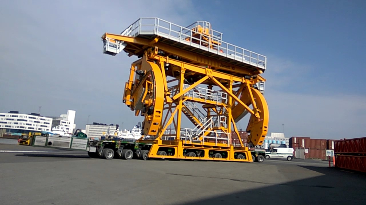 JUTLANDIA Terminal handling Blade and Nacelle Yokes for Customer in ...