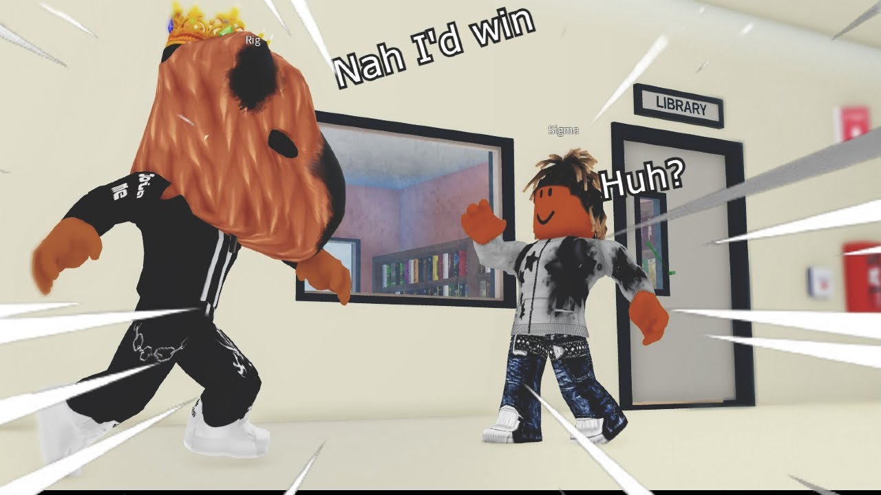 BECOMING A MENACE TO SOCIETY IN (FIGHT IN A SCHOOL) - YouTube