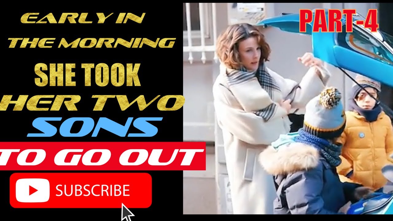 She took her two sons to go out early morning.#shorts - YouTube