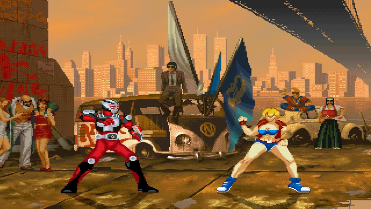 [MUGEN] Rider_Time_Ryuki vs Lucia - YouTube