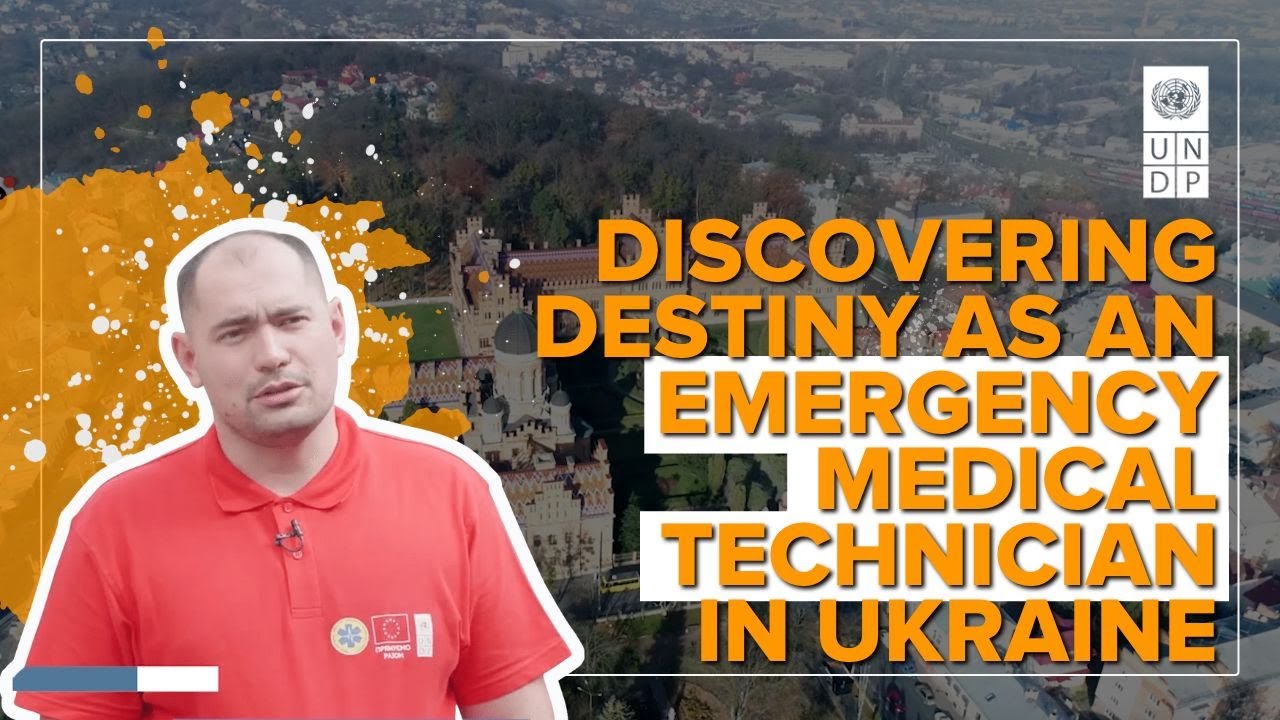 Discovering destiny as an emergency medical technician in Ukraine - YouTube