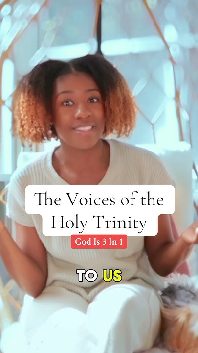 The Voices of the Holy Trinity 🙏🏾 There is ONLY ON GOD & He expresses ...