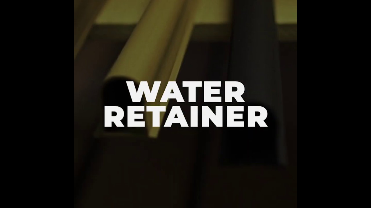 Accessible Construction - WATER RETAINER - Collapsible Water Dam - YouTube