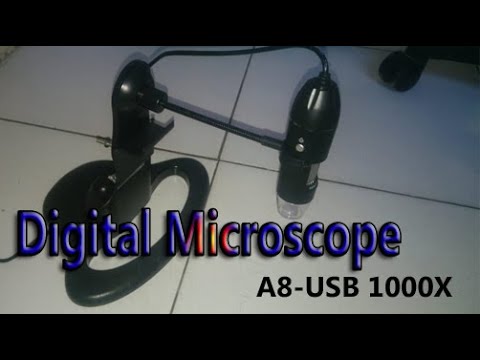 UnBoxing Plus Review Digital Microscope A8-USB 1000X | Best Quality For ...