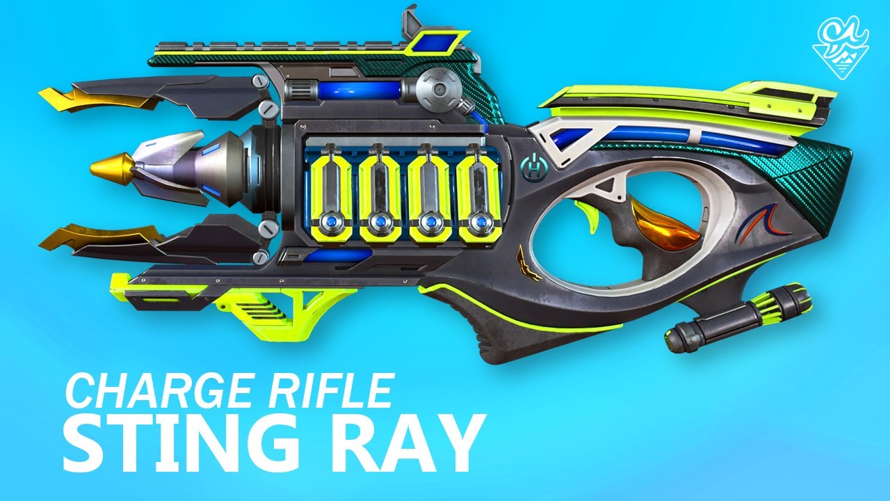 APEX LEGENDS | Charge Rifle | Legendary | Sting Ray (Gameplay) - YouTube
