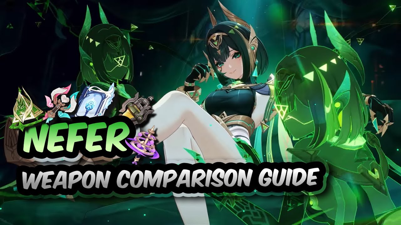 NEFER weapon comparison guide || 8 WEAPONS COVERED || JUST IN CASE YOU ...