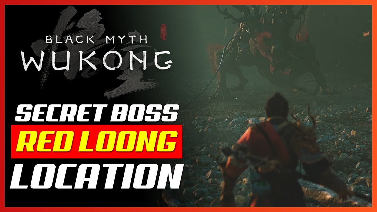 Chapter 1 Secret Boss Red Loong Location | Black Myth Wukong - YouTube