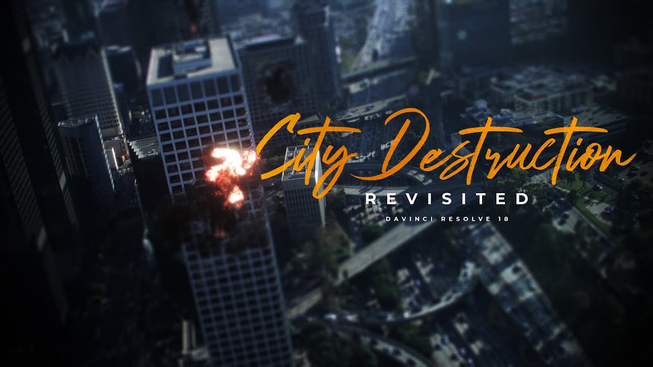 City Destruction Tutorial Revisited | 3D Camera Tracking VFX Tutorial ...