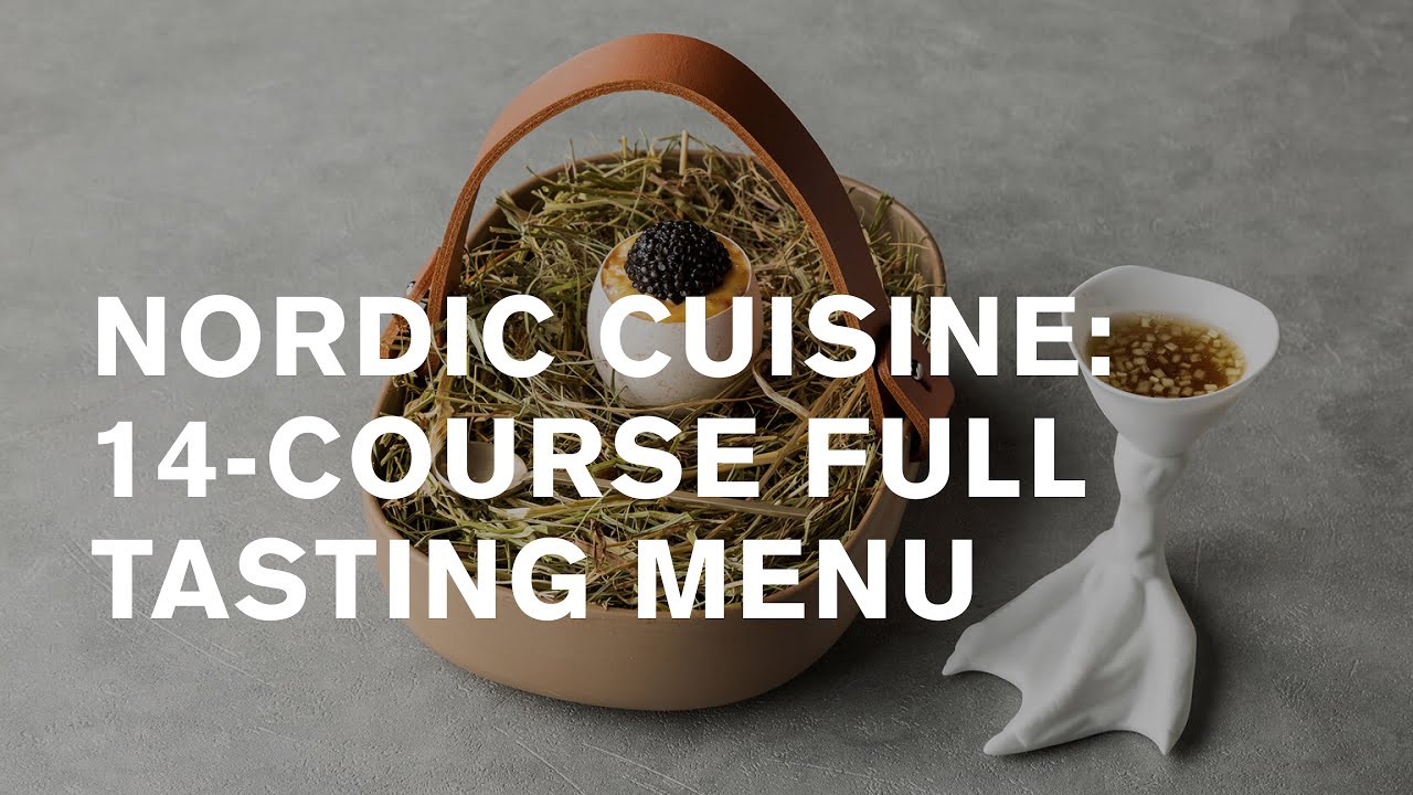 Nordic cuisine: 14-course tasting menu for only €65 [english subtitles ...