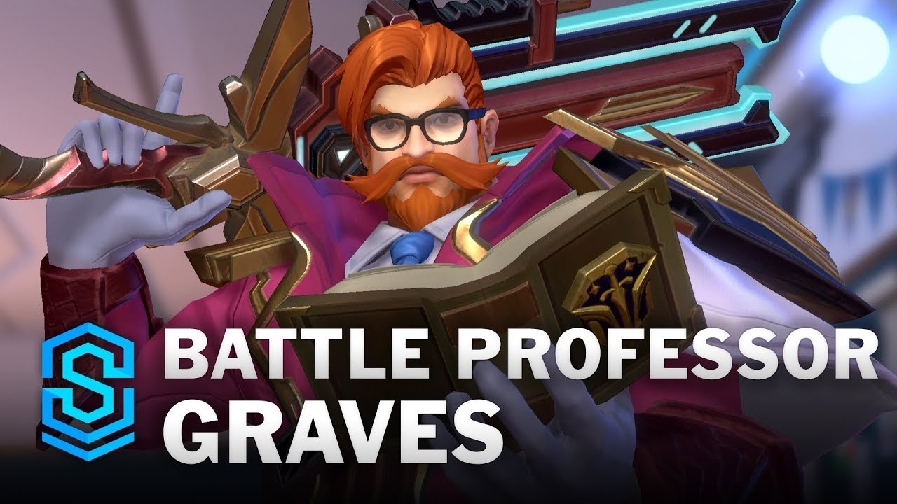 Battle Professor Graves Wild Rift Skin Spotlight - YouTube