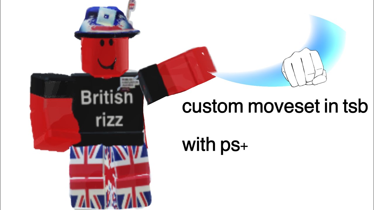 custom moveset in tsb with ps+ - YouTube
