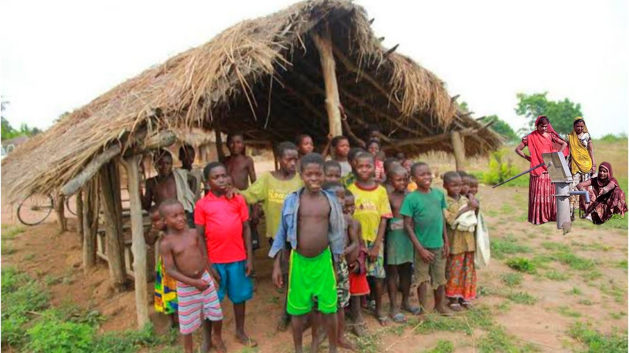 How poor farmer lives work in the villages of India, how hard they work ...