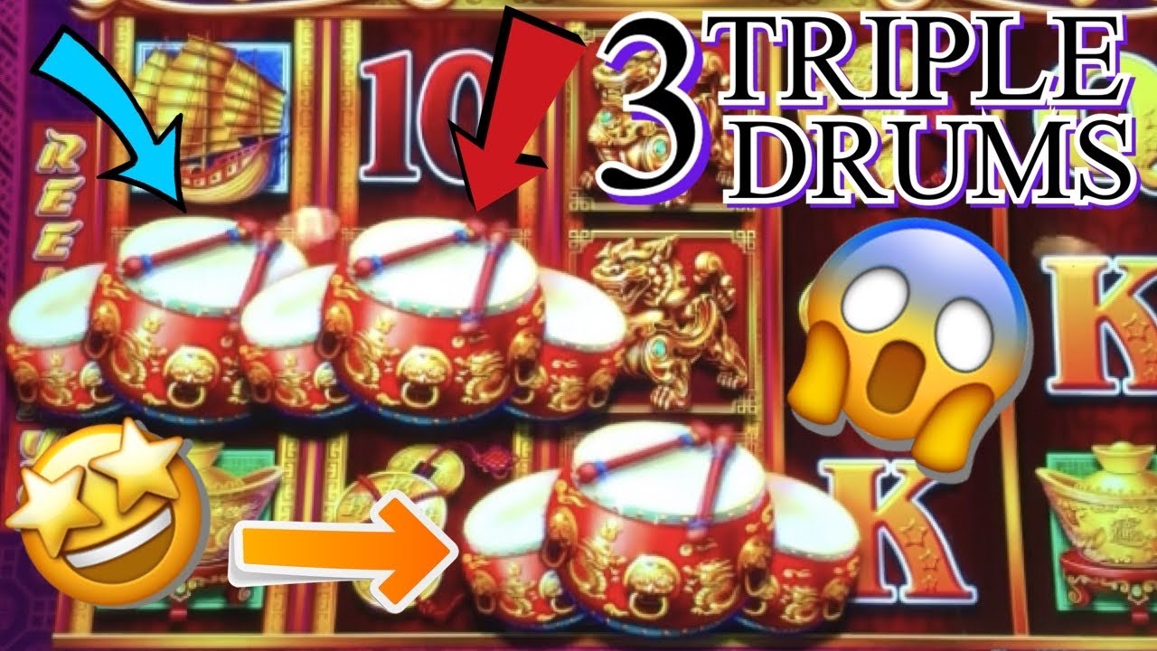 👉 3 Triple drums bonus on dancing drums prosperity slot machine 16 free ...