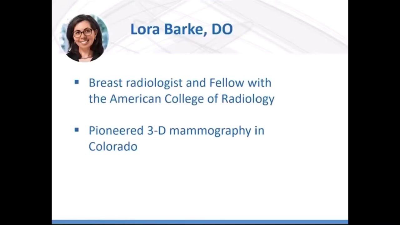 Dr. Lora Barke Sara Cannon Town Hall - YouTube