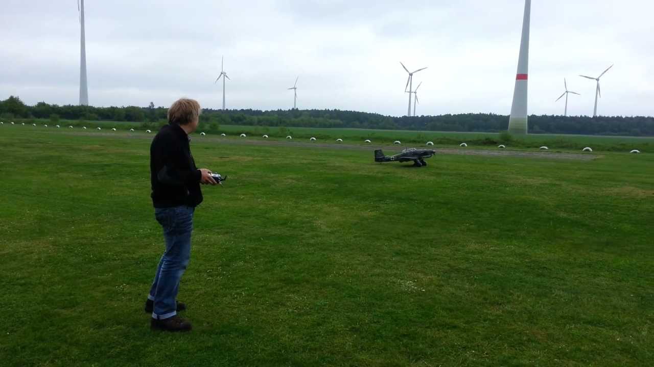 Ziroli Stuka Jasper Toet Spelle flugtag 2013 - YouTube