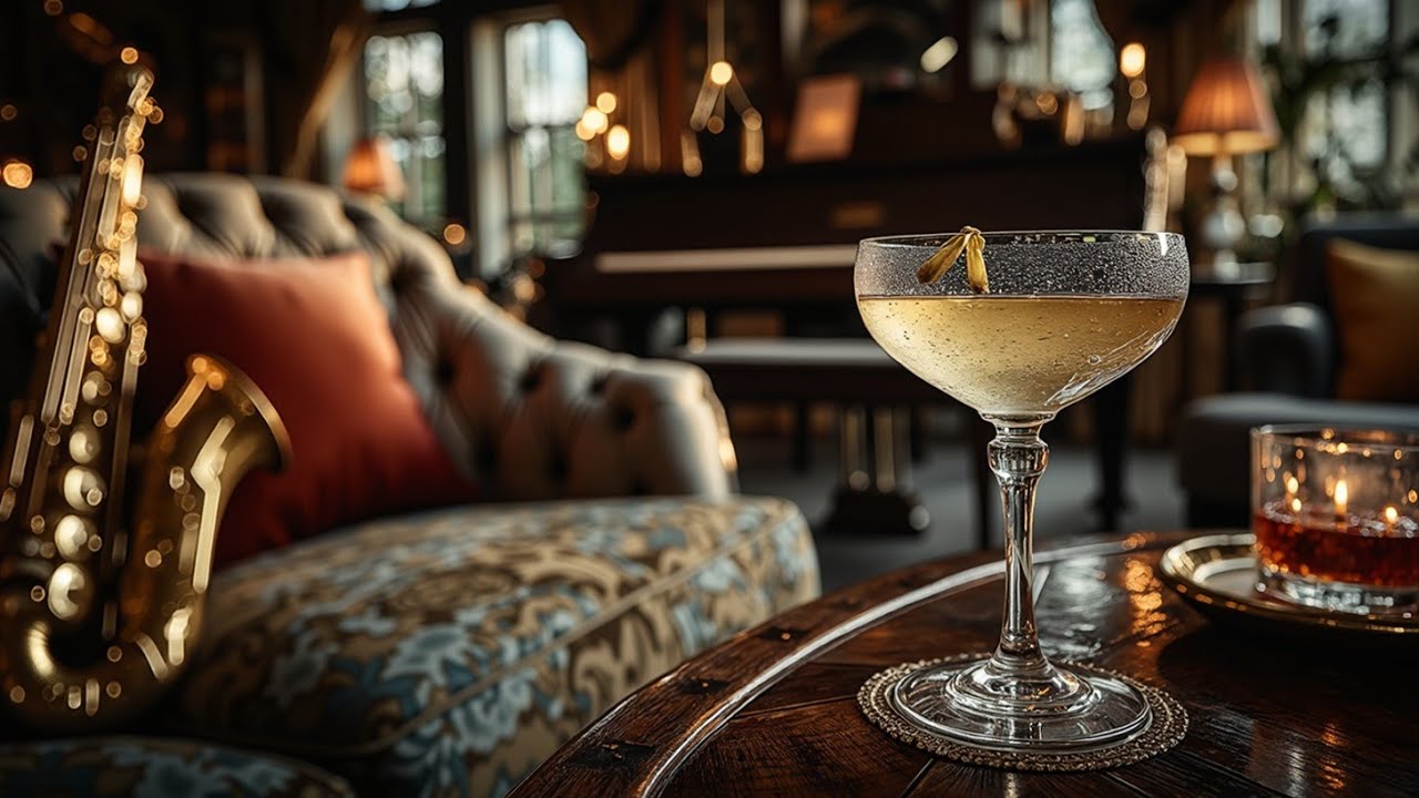 Smooth R&B Jazz Vibes ~ Saxophone Night Lounge for Romantic Chill ...