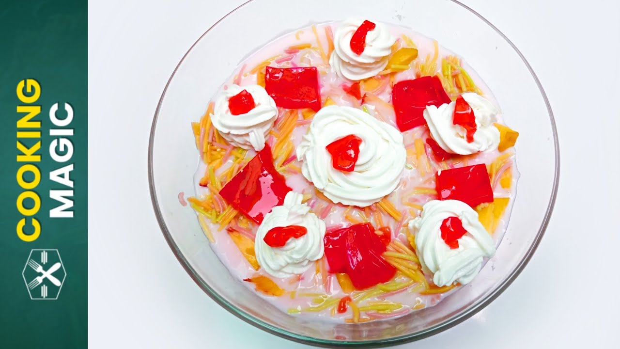 Peach-Strawberry Sweet Delight Recipe | Cooking Magic - YouTube