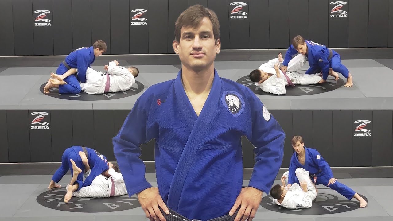 Professor Queixinho Half Guard Knee Shield Passes |Learn how to Get Out ...