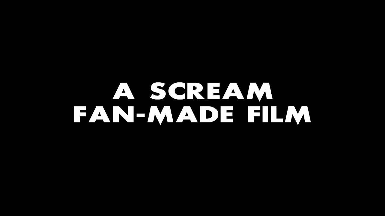 A Scream Fan-Made Film [TEASER] - YouTube