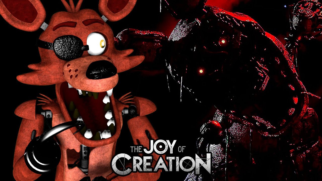 FOXY PLAYS: The Joy of Creation Demo || THE IGNITED ANIMATRONICS ARE ...