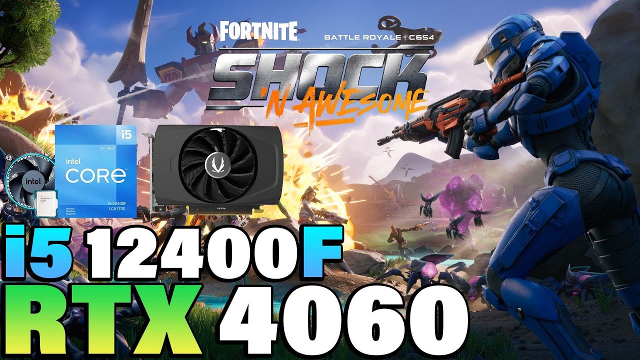 Fortnite Chapter 6 - i5 12400F + RTX 4060 - YouTube