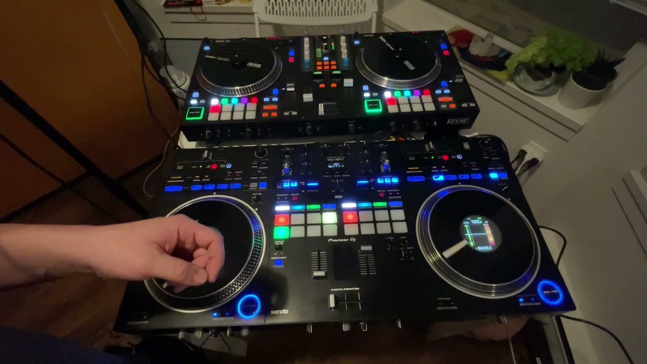 Comparing the sound of the Pioneer DJ DDJ-REV7 and the Rane ONE - YouTube