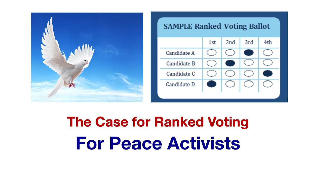 The Case for Ranked Voting for Peace Activists - YouTube