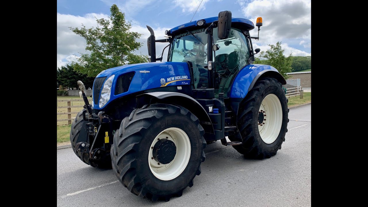 New Holland T7.235 Tractor - YouTube