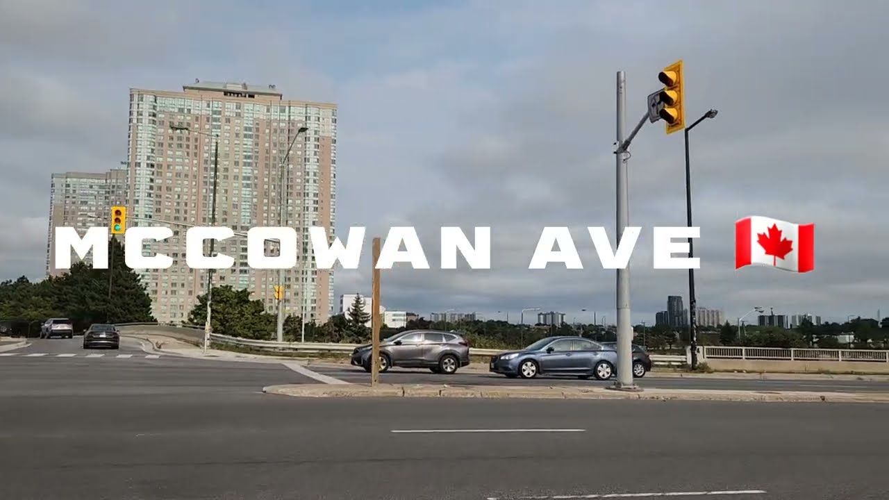 Canada Roads - McCowan Road pt1 - Scarborough - YouTube