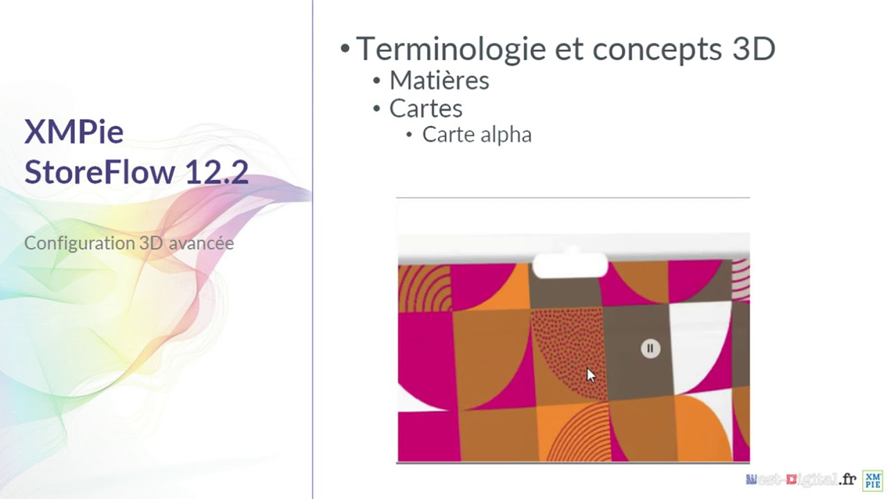 XMPie StoreFlow 12.2 - Aperçu 3D - 5 - Configuration 3D avancée FR ...