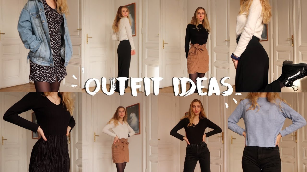 7 OUTFIT IDEAS / Alltagsoutifits 2020 - YouTube
