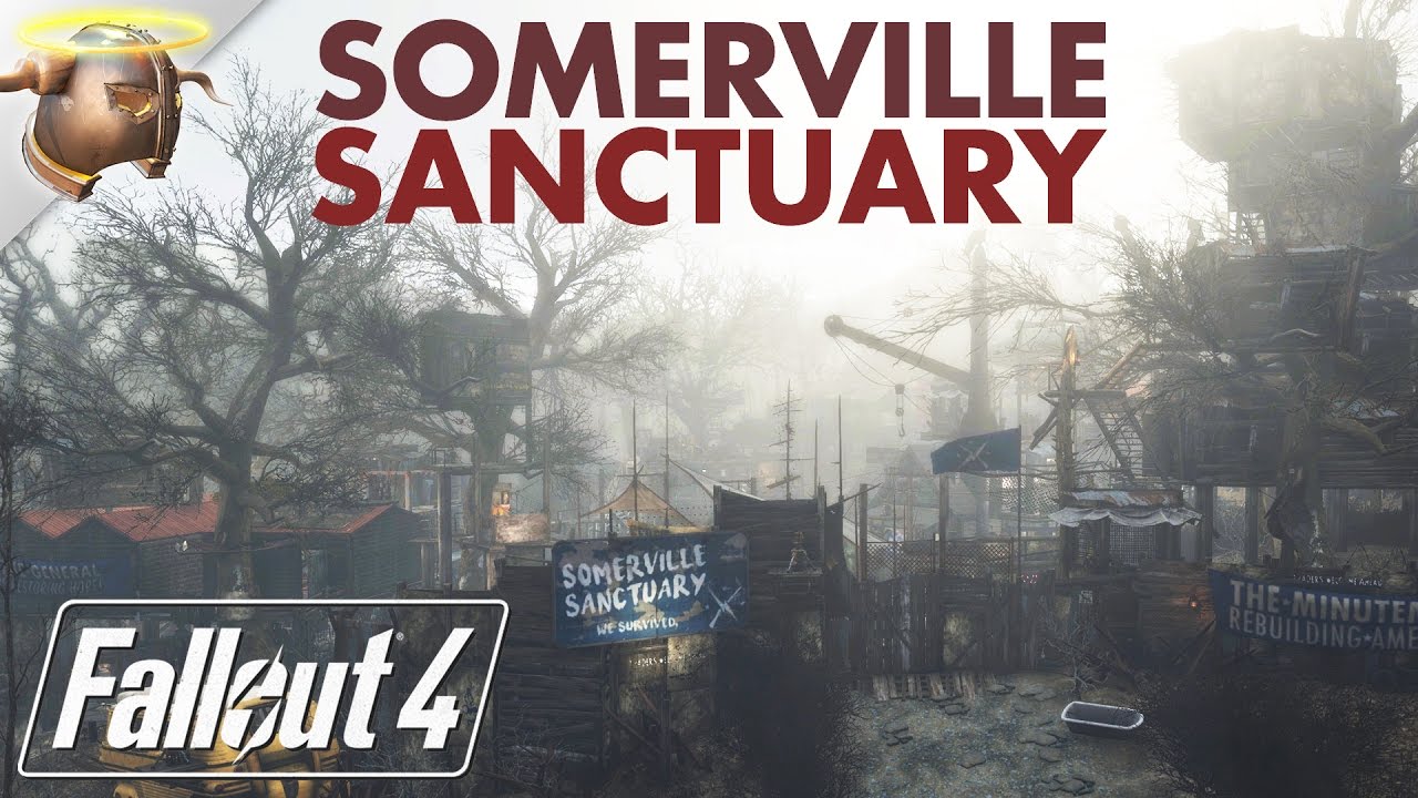 SANCTUARY AT SOMERVILLE PLACE: Huge, realistic #Fallout 4 custom # ...